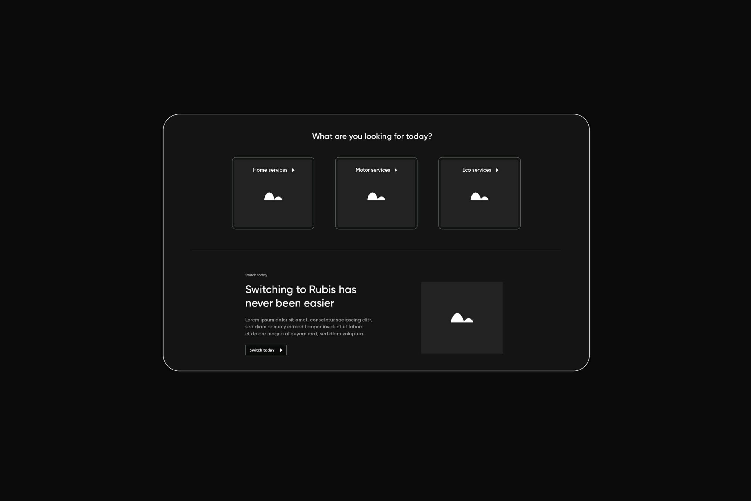 Rubis website - Joanne Hood | Digital creative direction